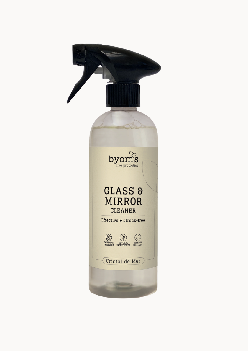PROBIOTIC GLASS & MIRROR CLEANER – Cristal De Mer 480 ml – Byomsdk